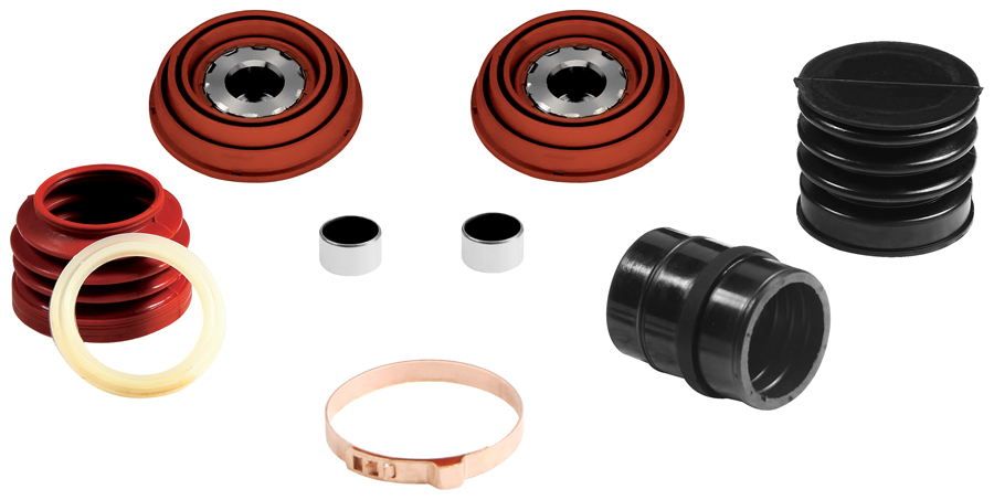 CALIPER PIN & DUST RUBBER SET